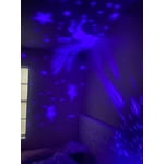 Brightside Cosmo LED Projector, Multicolor Rotating Lights, USB/Battery ...