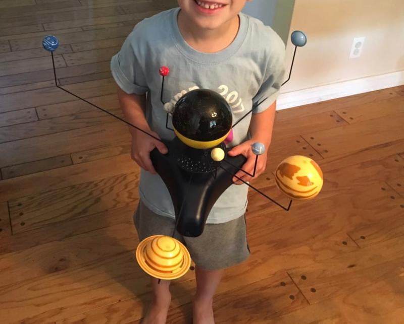 Motorized Solar System Mobile