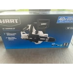 HART 40V 10" Battery-Powered Chainsaw Kit, (1) 2.5 Ah Lithium-Ion ...