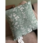 Mainstays 18" x 18" Blue Airy Fern Reversible Chenille Decorative ...