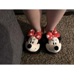 Disney Minnie Mouse House Shoes for Toddler Girls, Sizes 5/6-11/12 ...