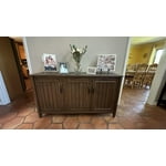 Simpli Home Lev SOLID WOOD 32 inch Wide Contemporary Low Storage ...