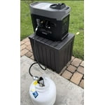 EF EcoFlow Smart Dual Fuel Generator, Gas/Propane, Quiet, 1800W for ...