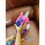 Kid Connection Unicorn Styling Head Toy Play Set, Blue Eyes, Multi ...