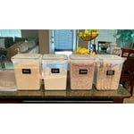Pantrystar Airtight Storage Canister Set, 3Pcs Extra Large Kitchen ...