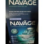 Navage Starter Bundle – Nasal Irrigation System with Nose Cleaner & 30 ...