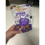 Happy Baby Organics Greek Yogis, Blueberry Purple Carrot & Greek Yogurt ...