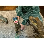 Mattel Jurassic World Mega Roar Allosaurus Action Figure, Dinosaur Toy ...