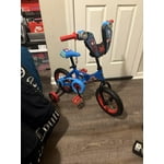 Huffy Kids' Spiderman Bicycle - 12 Inch Marvel Spidey and His Amazing Friends, Toddler Bike with ...