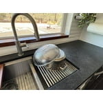 Ruvati RVH8350 Undermount 16 Gauge 33 in. Kitchen Sink Double Bowl ...