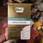 RoC Hydration+ Moisturizer, with with Hyaluronic Acid and Collagen ...