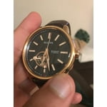 Bulova - Bulova Men's Automatic Brown Leather Automatic Watch 97A109 ...