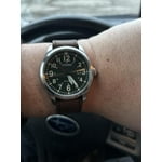 Citizen Men's Chandler Eco-Drive Watch, Green Dial, Brown Leather Band ...