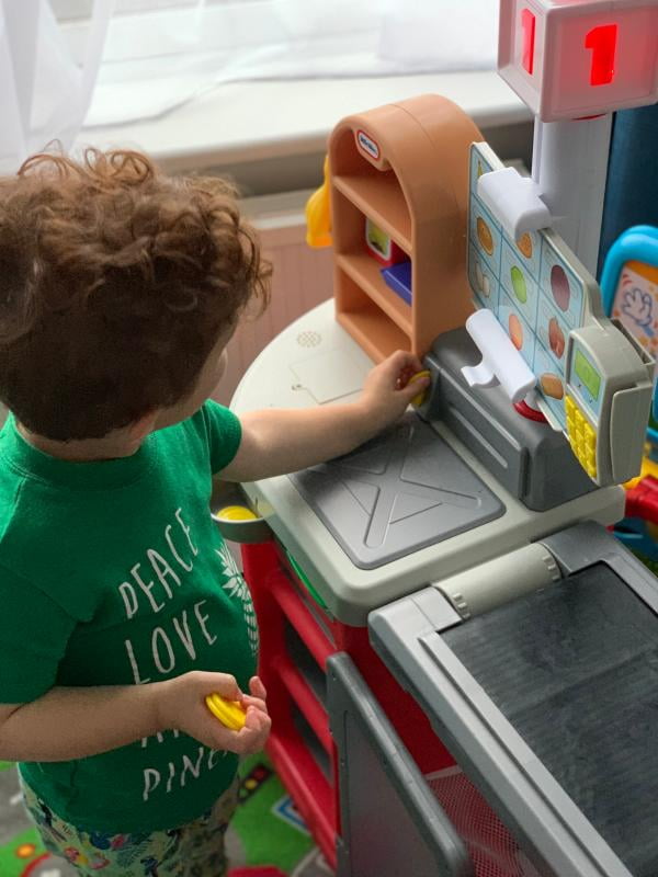 Little Tikes Shop n Learn Smart Checkout Role Play Toy Walmart