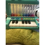 Battat Croco Pop Piano Toy Keyboard with Songs Sounds Lights, Baby and ...