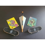 Tech Deck VS Series Element Skateboards Fingerboard 2-Pack, Obstacle and Challenge Card Set ...