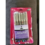 Sakura Pigma Brush Pen Set, 8-Colors - Walmart.com