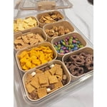 COOK WITH COLOR Snackle Box, 8-Compartment Charcuterie Tray, Organized ...