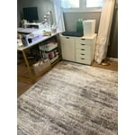 Mainstays 5x7 Neutral Shiny Abstract Indoor Area Rug - Walmart.com