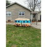 7.5FT National Lampoon's Holiday Inflatable RV: Blow Up Yard Decor with ...