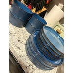 Yellowstone John 12-Piece Ceramic Dinnerware Set - Walmart.com