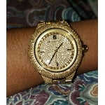 Michael Kors Original Stainless Steel Wrist Watch for Women, Crystal ...