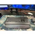 Logitech Advanced Combo Ergonomic Wireless Keyboard and Mouse Set with ...