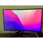 "Samsung 27"" Curved FHD VGA HDMI 60hz 4ms AMD FREESYNC Gaming Computer ...