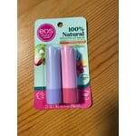 eos Lip Balm, 100% Natural, Raspberry Kiwi Splash and Passionfruit ...