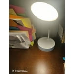 Mainstays LED Desk Lamp with Catch-All Base & AC Outlet, Matte Black ...