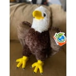 Wild Republic Cuddlekins Bald Eagle Plush, North America Wildlife, Kid ...