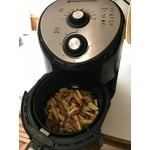 Toastmaster Small Air Fryer Basket, 2.6L (2.75 quart) Capacity, Black ...