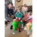 Radio Flyer Inchworm - Classic Bounce and Go Toddler Ride-On Toy, Green ...