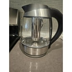 Chefman 1.8L Electric Kettle, Temp Control, Removable Tea Infuser - Stainless Steel - Walmart.com