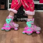 Roller Derby EZ Roll Adjustable Hello Kitty Skate, Size 11-2 - Walmart.com