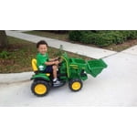 Peg Perego John Deere Ground Loader 12-Volt Battery-Powered Ride-On ...
