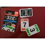 Ok2Win 3UP 3DOWN Card Game, Family-Friendly Fun, 2-6 Players, Ages 7 ...