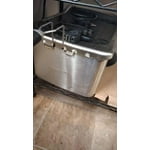 Farberware Kitchen Machine, 4L Dual Deep Fryer with Basket, Stainless ...