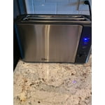 Elite Gourmet ECT-3100 Electric 4 Slice Wide Long Toaster - Walmart.com