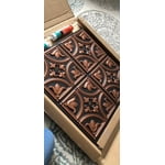 201-Sunset Boulevard 2 ft. x 2 ft. PVC Glue-up or Lay in Ceiling Tile ...