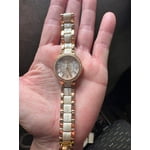 Fossil Women's Virginia Three-Hand Day-Date, Rose Gold-Tone Stainless ...