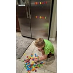 Spark Create Imagine Magnetic Letters and Numbers 120 Pieces Brightly ...