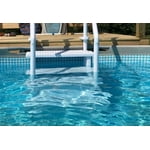 XtremepowerUS Pool Ladder 4-Step for 48"-54" Above Ground Pools, 300LB ...