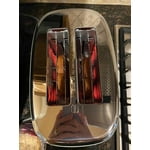 Beautiful 2 Slice Toaster with Touch-Activated Display, White Icing by ...