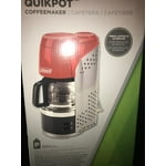 Coleman QuikPot Portable Propane Coffee Maker for Camping & Travel, Red ...