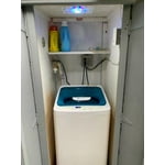 HOMCOM 2-In-1 Compact Washer and Spin Dryer, 1.38Cu.Ft Automatic, 8 ...