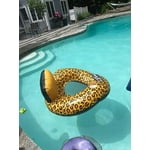 Swimline 90551 Inflatable Swimming Pool Wild Things Cheetah Print Float ...