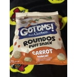 Get'ems from Gerber Carrot Ranch Roundos Puffs Snacks, Kids Snack Made ...