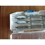 HART 6-Piece Assorted Hex Shank Spade Bit Set with Storage Case ...