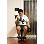 Gym Weight Bench, Adjustable Weight Bench with 7 Back Positions and 4 ...